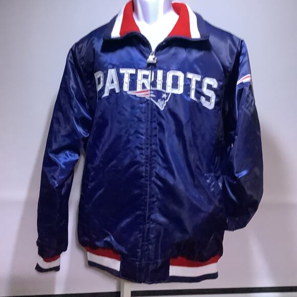 STARTER | Jackets & Coats | New England Patriots Nfl Satin Jacket Adult ...